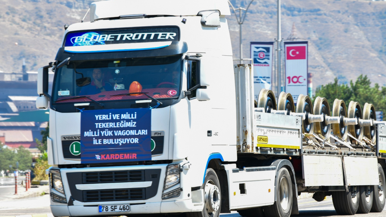 YERLİ VE MİLLİ DEMİRYOLU TEKERLEK SETİNİN İLK SEVKİYATI GERÇEKLEŞTİ ...